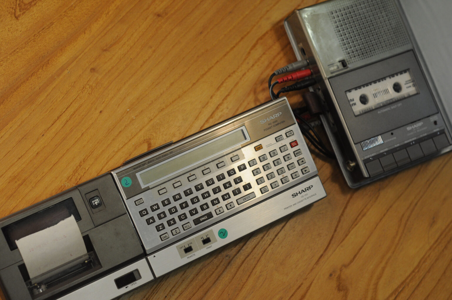 80年代的口袋计算机：SHARP PC-1500 - GeekLogic